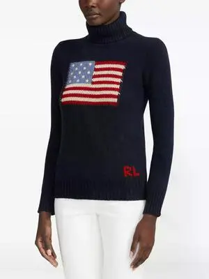 Ralph Lauren Flag Cashmere Sweater