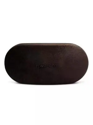 TOM FORD Square Frame Full Rim Eyeglasses - Black