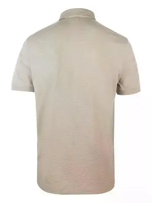 Emporio Armani Logo Polo Shirt - Neutrals