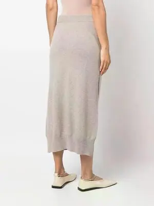 BARRIE High-waisted Knit Skirt
