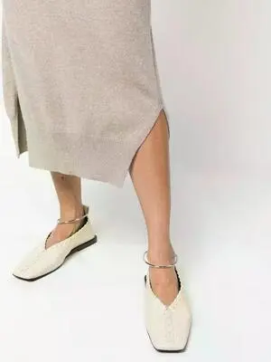 BARRIE High-waisted Knit Skirt