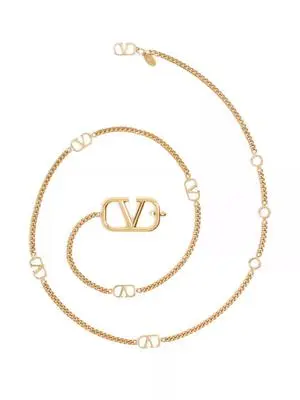 Valentino Garavani Vlogo Signature Chain Belt