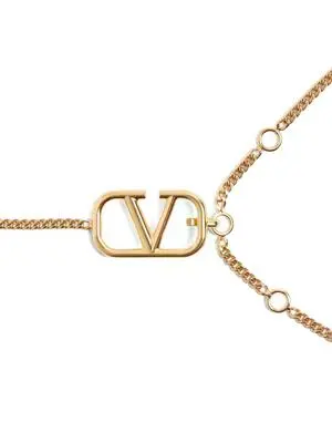 Valentino Garavani Vlogo Signature Chain Belt