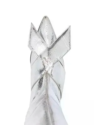 GMBH Zina Knee-high Boots - Silver