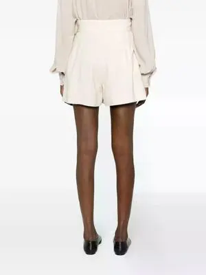 STYLAND Pleated High-waist Tailored Shorts