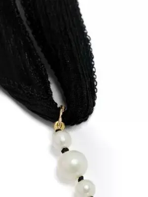 Mizuki 14kt Yellow Gold Freshwater Pearl Necklace