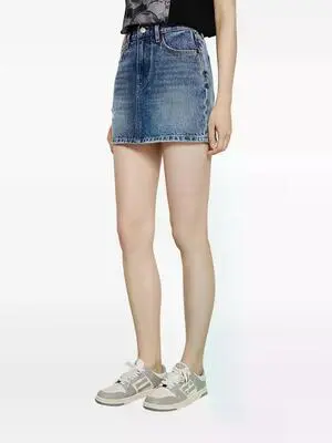 HEY JOANIE 80's Denim Mini Skirt