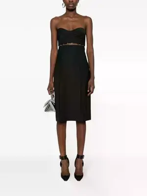 Anna October Bustier-style Twill Set
