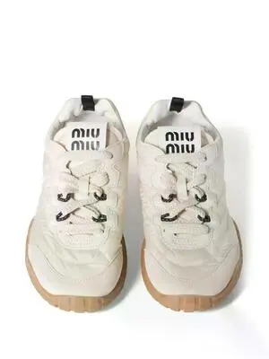 Miu Miu Tyre Lace-up Sneakers