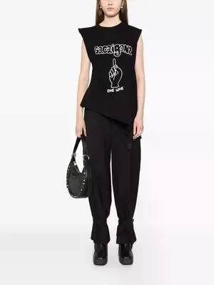 Sacai Belted Tailored Trousers