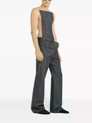 COURREGES Double Belted Jeans