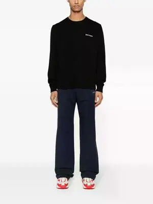Palm Angels Mid-rise Straight-leg Trousers