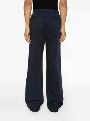 Palm Angels Mid-rise Straight-leg Trousers