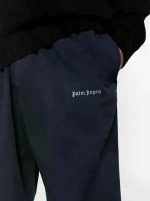 Palm Angels Mid-rise Straight-leg Trousers