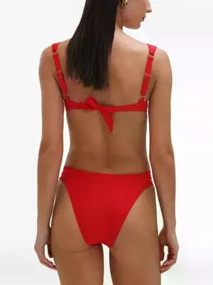 NOIRE SWIMWEAR Ruched Balconette Bikini