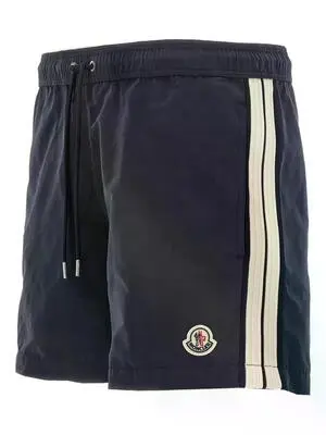 Moncler Crochet Insert Swim Shorts - Blue