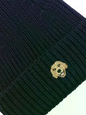 PELO FOUNDATION Dog Appliqué Beanie