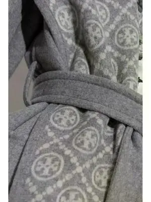 Tory Burch Monogram-lining Coat