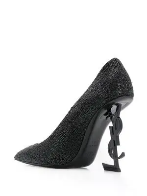 Saint Laurent Opyum Glitter Pumps