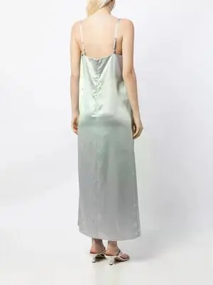 LOW CLASSIC Sleeveless Midi Dress With Cut-out Detailing