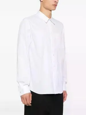 Helmut Lang Logo-rubberised Shirt