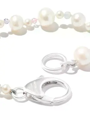 HATTON LABS Pebbles Pearl And Bead Bracelet