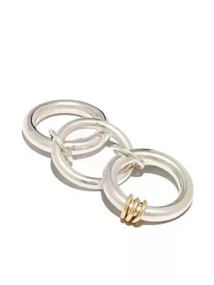 SPINELLI KILCOLLIN 18kt Yellow Gold And Sterling Hydra Linked Ring