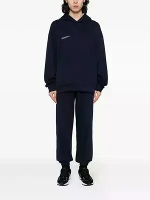 PANGAIA 365 Midweight Organic-cotton Hoodie - Blue
