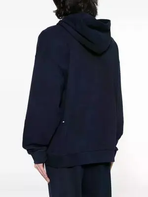 PANGAIA 365 Midweight Organic-cotton Hoodie - Blue