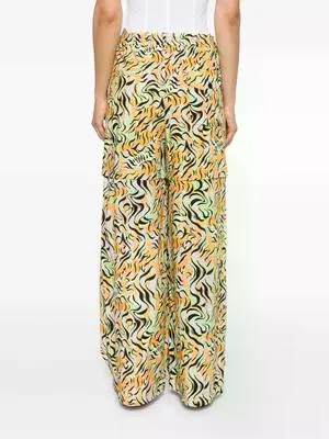 Marni Animal Print Detachable Leg Trousers