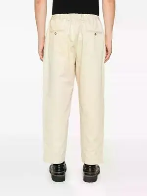 Marni Organic Cotton Trousers - Neutrals