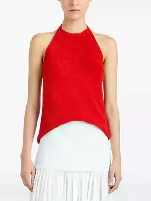 Proenza Schouler Halterneck Ribbed Knit Top