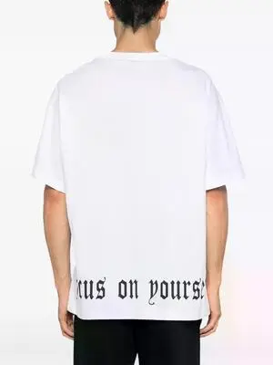 Just Cavalli Logo-patch Cotton T-shirt