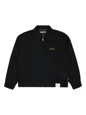 NEIGHBORHOOD Logo Embroidered Zip-up Jacket