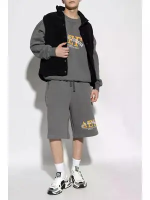 Dolce & Gabbana Logo Print Track Shorts