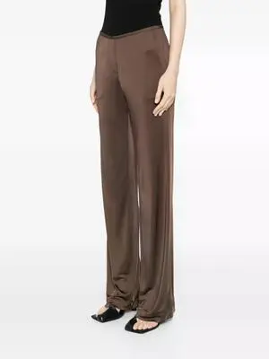 Helmut Lang Fluid Straight-leg Trousers