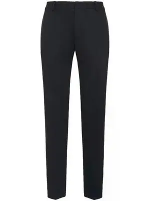 Alexander McQueen Tailored Tapered Trousers - Black