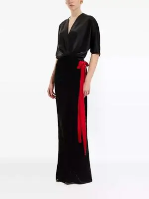 V:PM ATELIER Carrie Maxi Dress - Black