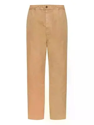 MAISON MARGIELA Wide-leg Elasticated Waist Trousers - Neutrals