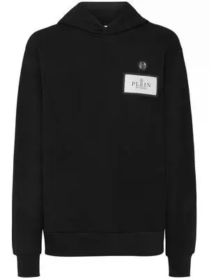 Philipp Plein Logo-print Hoodie - Black