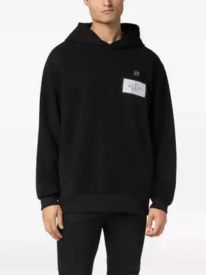 Philipp Plein Logo-print Hoodie - Black