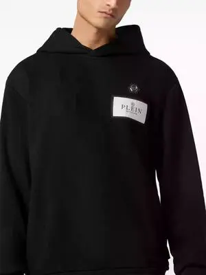 Philipp Plein Logo-print Hoodie - Black
