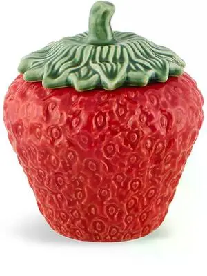 BORDALLO PINHEIRO Morango Glazed Tureen - Red