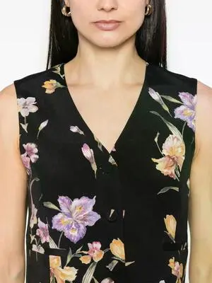 TWINSET Floral Print Waistcoat