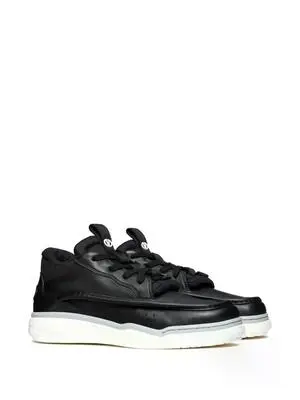 Valentino Garavani Lambskin Runboot Sneakers - Black
