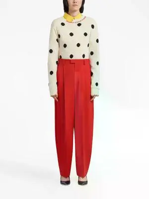 Marni Tropical Tailored Wool Trousers