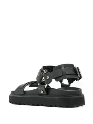 Acne Studios Buckle-fastening Leather Sandals