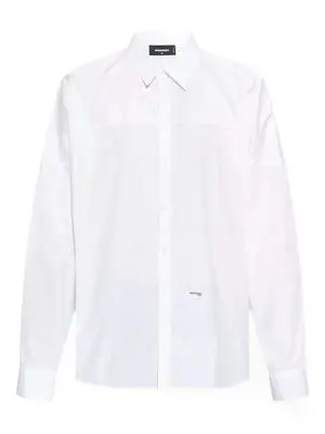 Dsquared2 Panelled Shirt - White