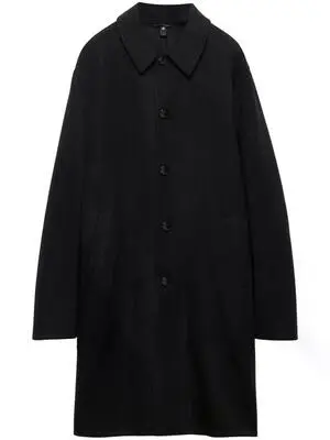Prada Cashmere Coat With Removable Padding