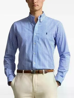 Polo Ralph Lauren Striped Button-down Shirt - Blue